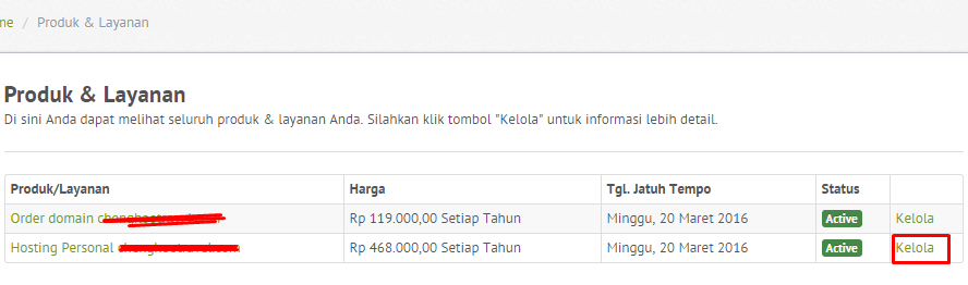 Mengganti Password cPanel - Idweb.id